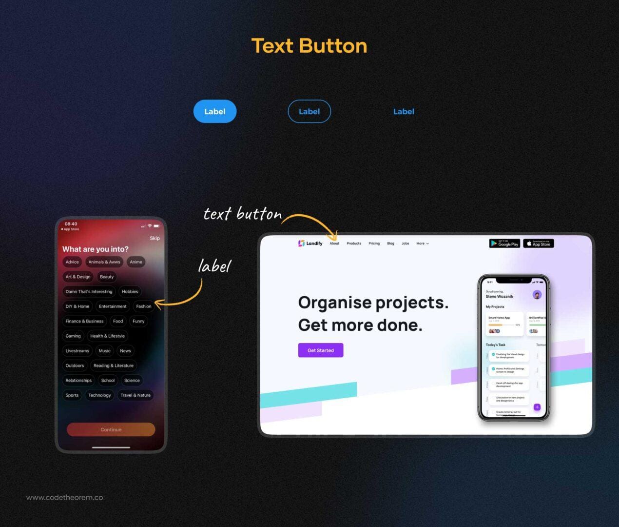 Types of UI Buttons | Effective Tips for Button Design